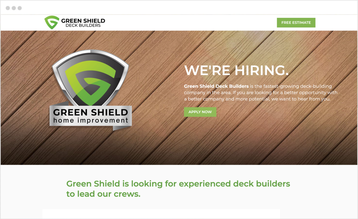 Case Study | Green Shield Deck Builders - MINDSCAPE