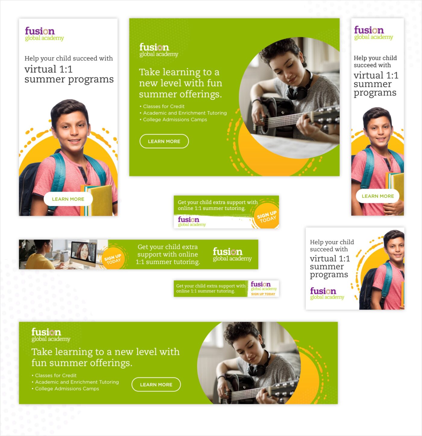 Fusion Digital Enrollment Ads - MINDSCAPE