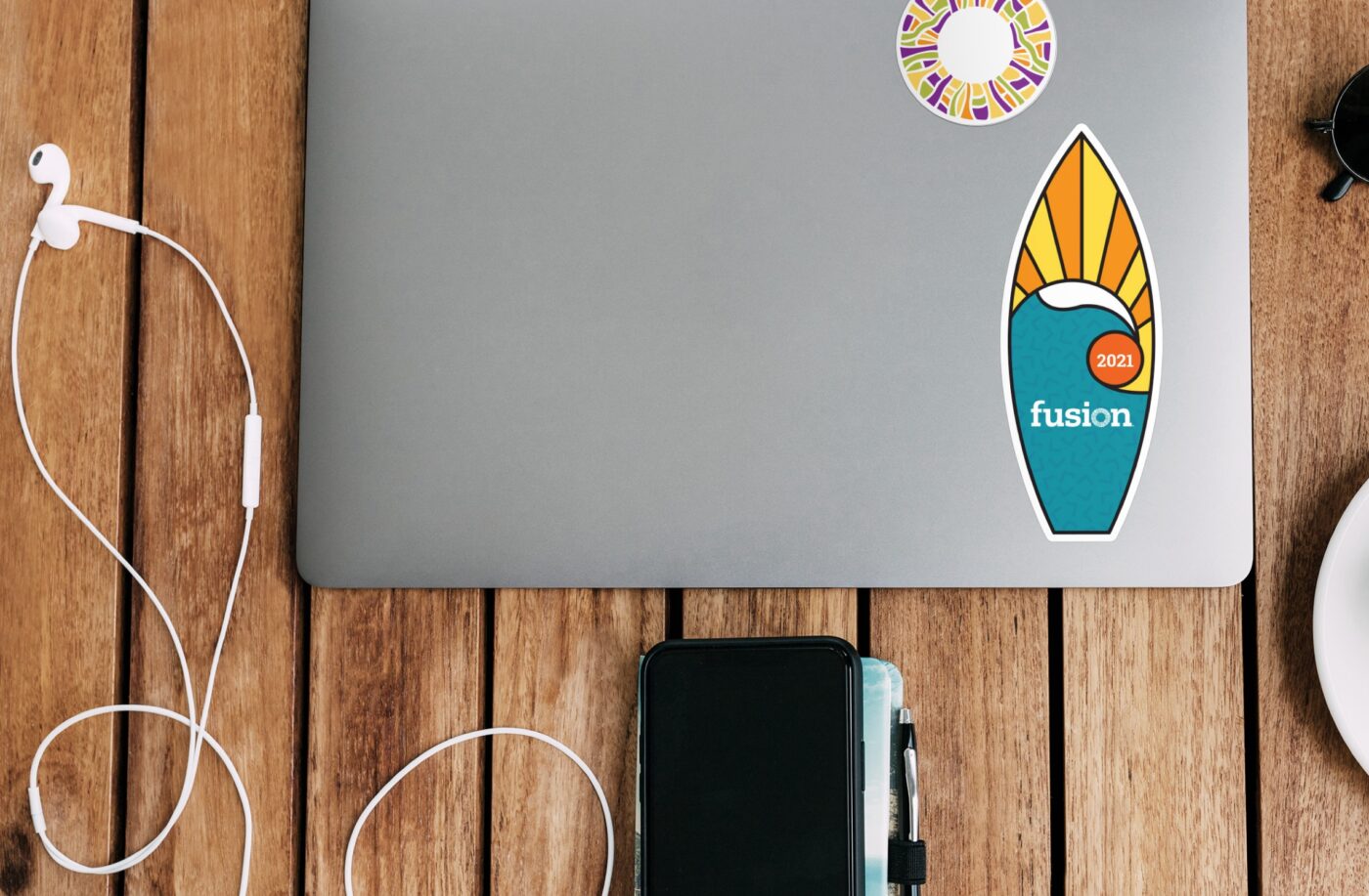 Fusion Surfboard Stickers - MINDSCAPE