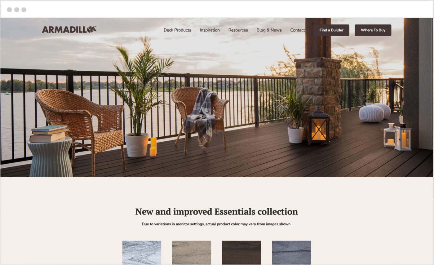 Case Study | Armadillo Decking - MINDSCAPE