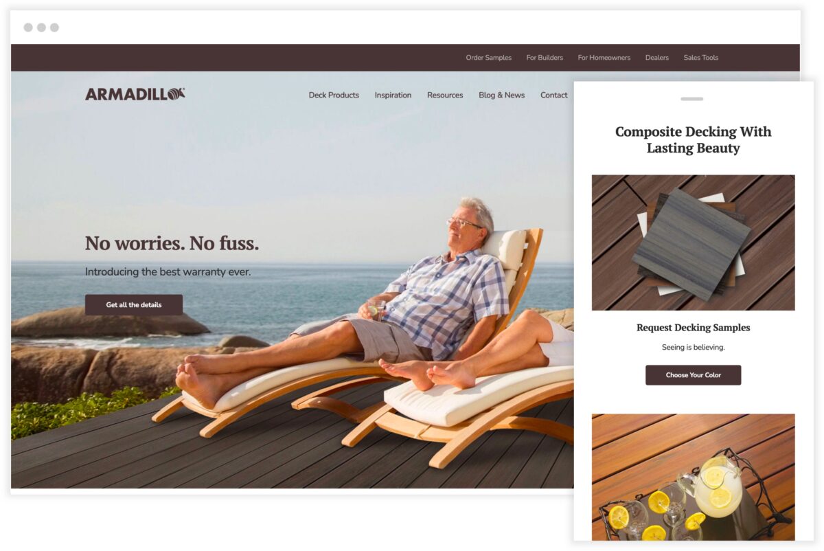 Armadillo Decking - MINDSCAPE