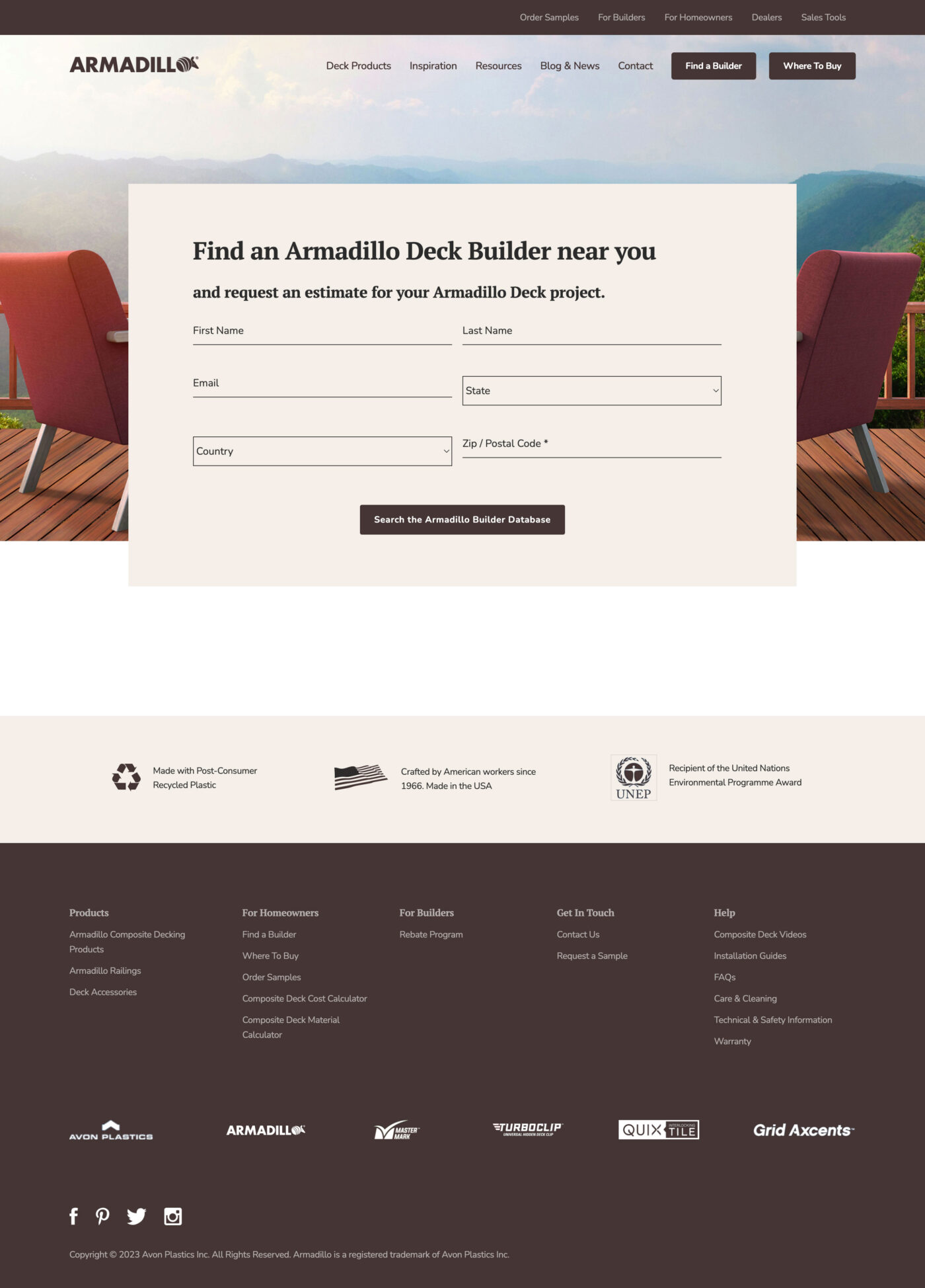 Armadillo Decking - MINDSCAPE