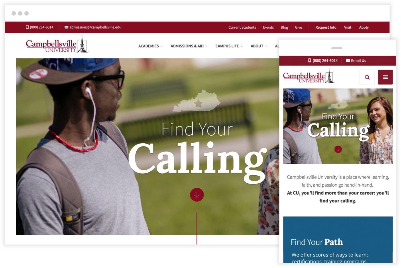 Campbellsville University Website - MINDSCAPE