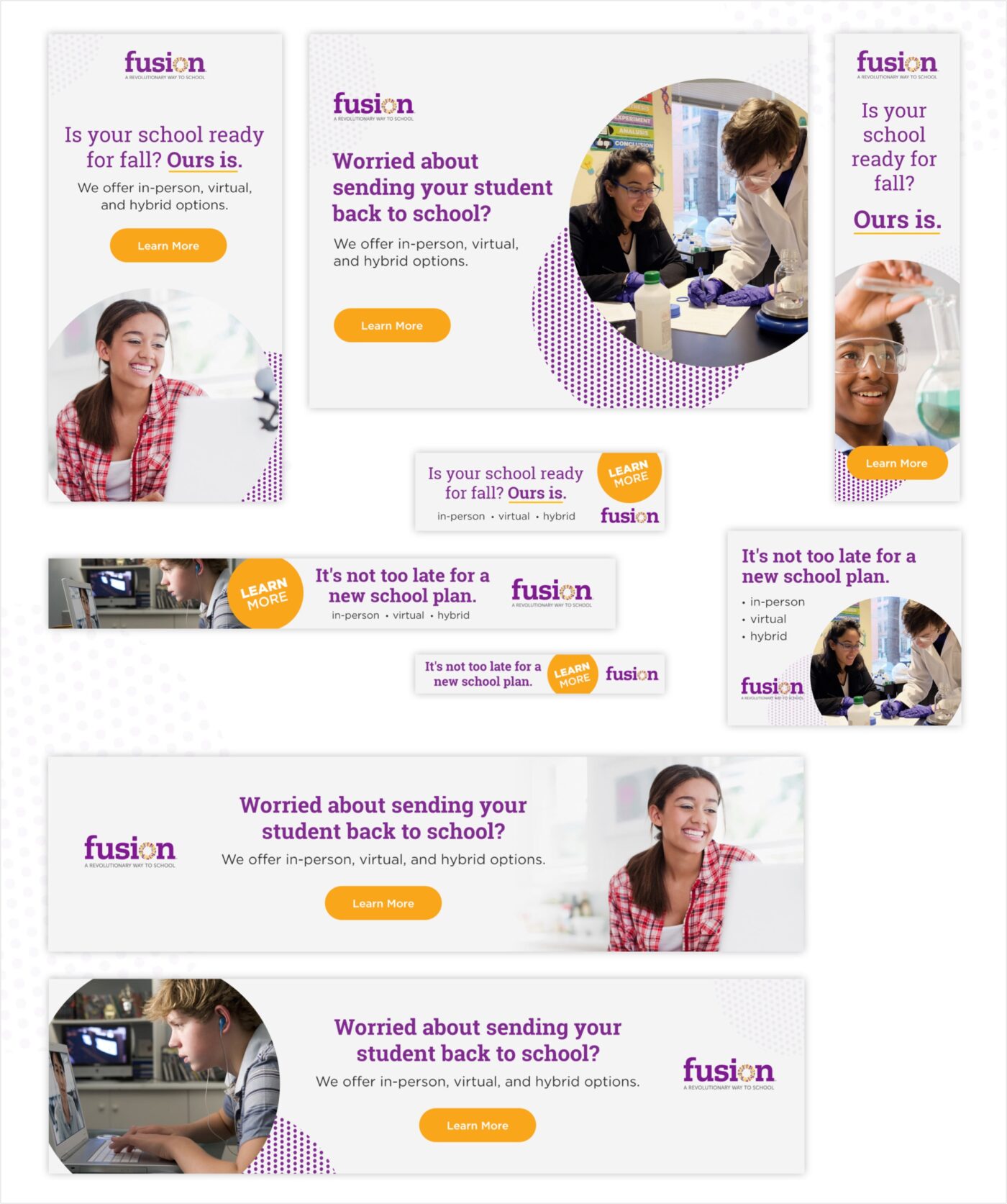 Fusion Digital Enrollment Ads - MINDSCAPE