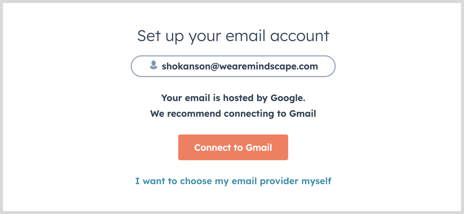 Connecting HubSpot to Your Email Client - MINDSCAPE