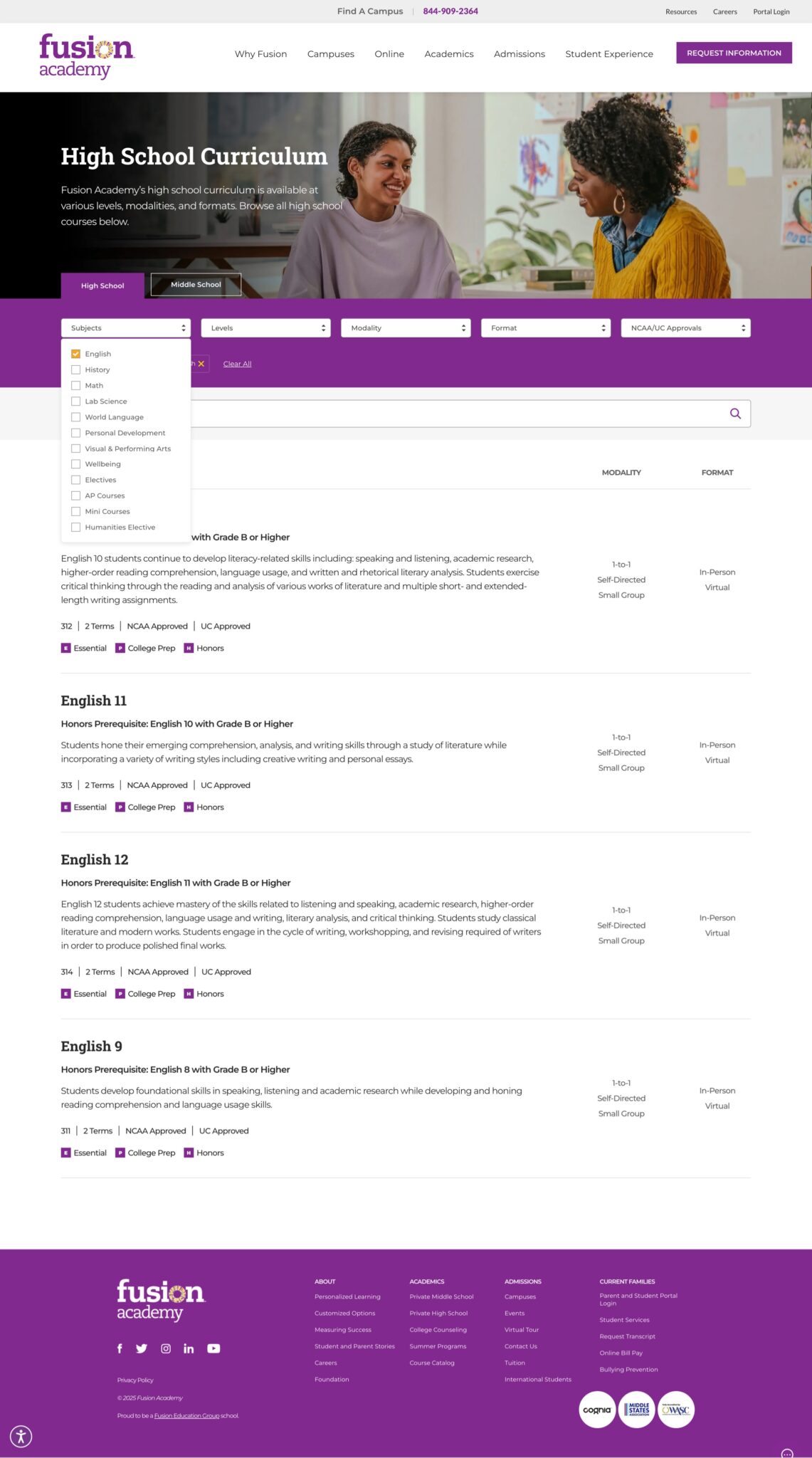 Fusion Curriculum UX - MINDSCAPE
